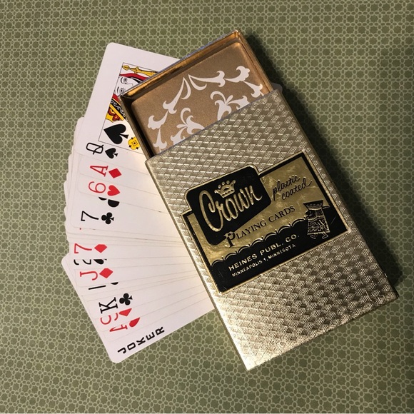 Crown Vintage | Games | Vintage Playing Cards | Poshmark